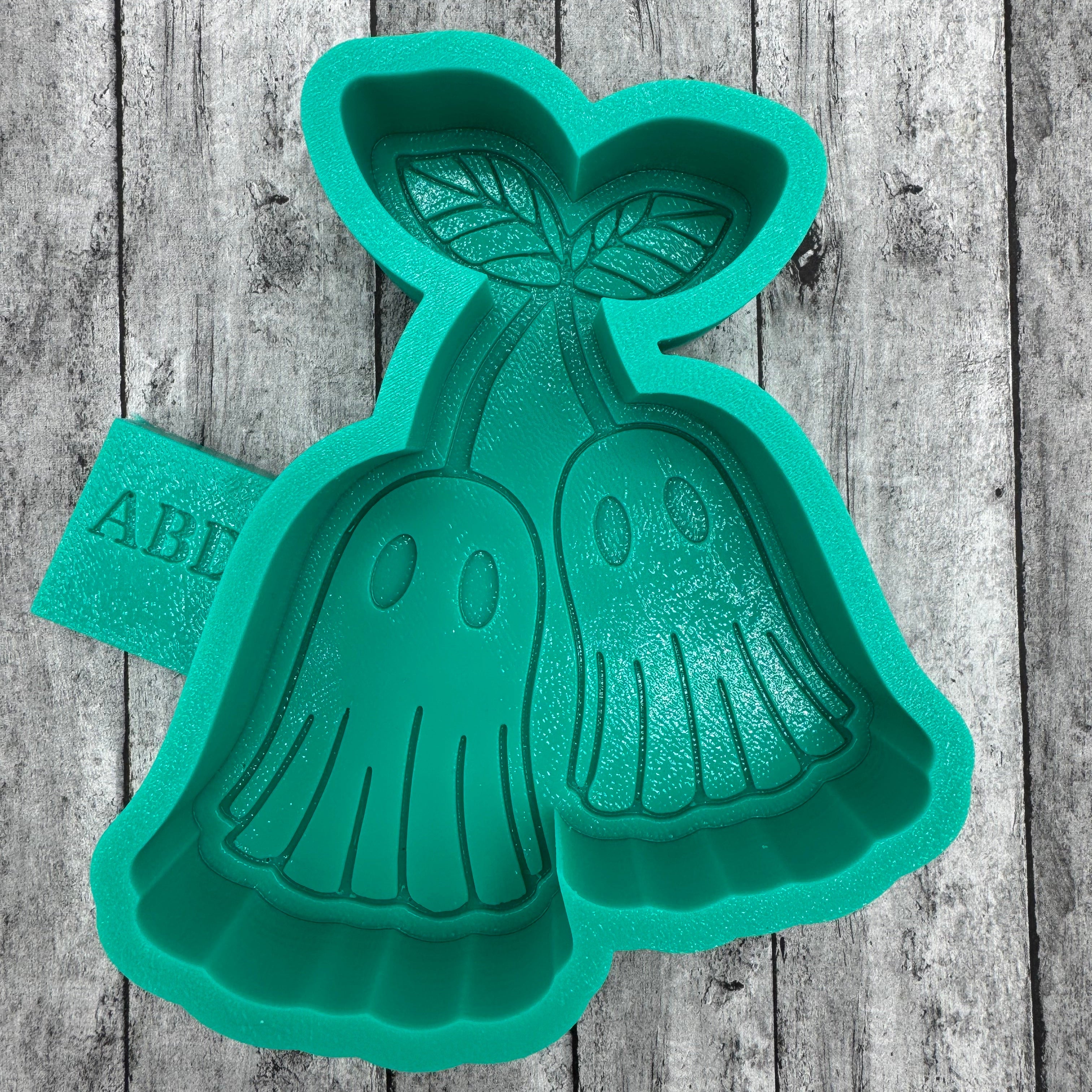 Ghost Cherries Halloween Silicone Mold