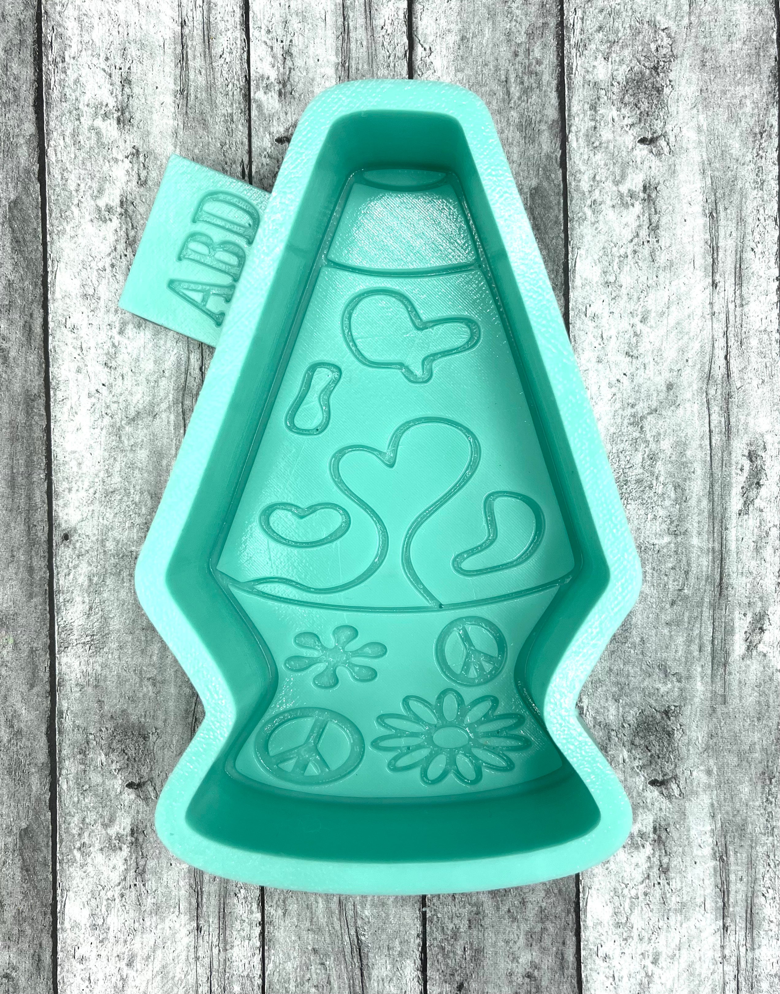 Lava Lamp Freshie Silicone Mold