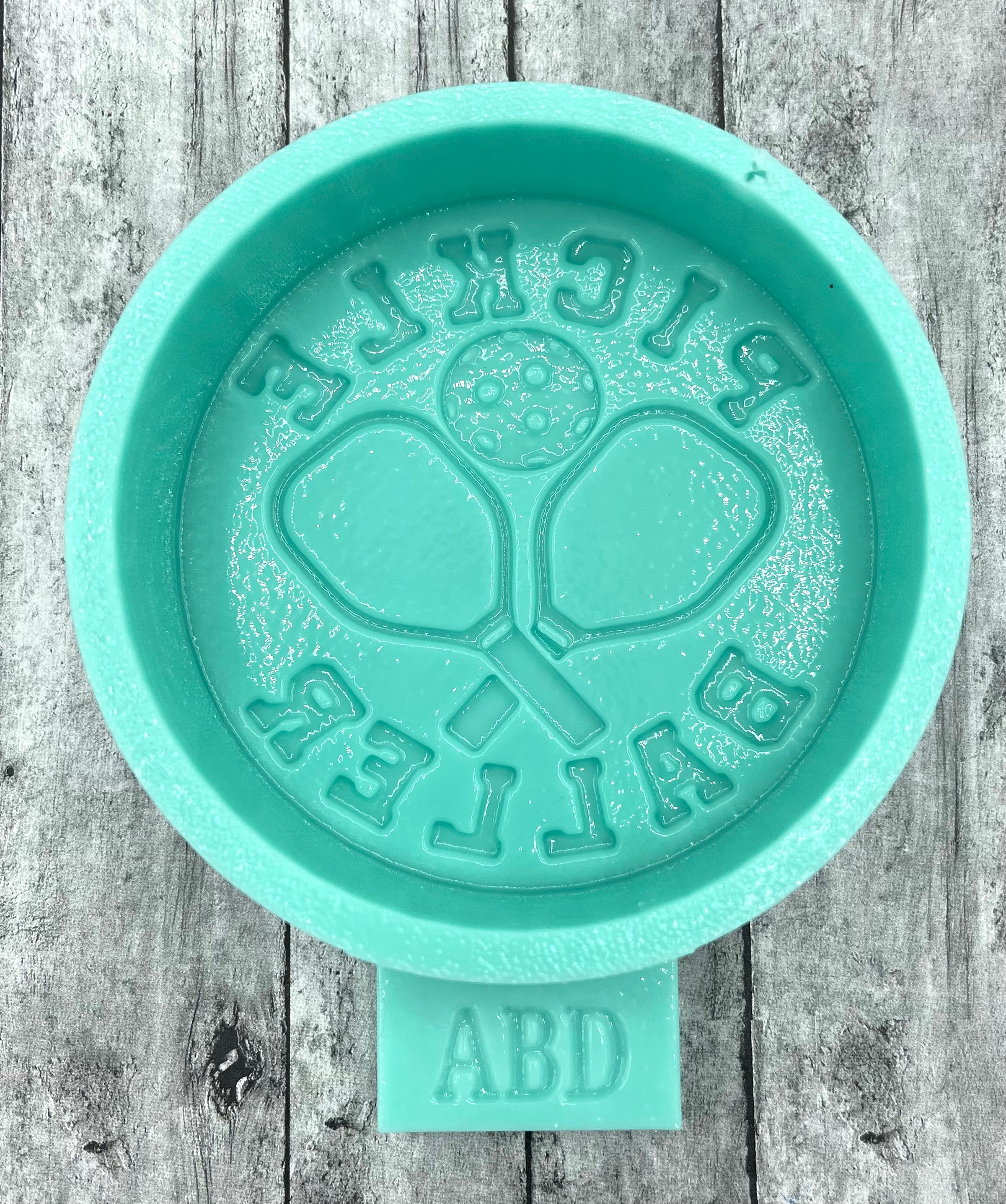 MINI Pickle Baller Round Freshie Silicone Mold