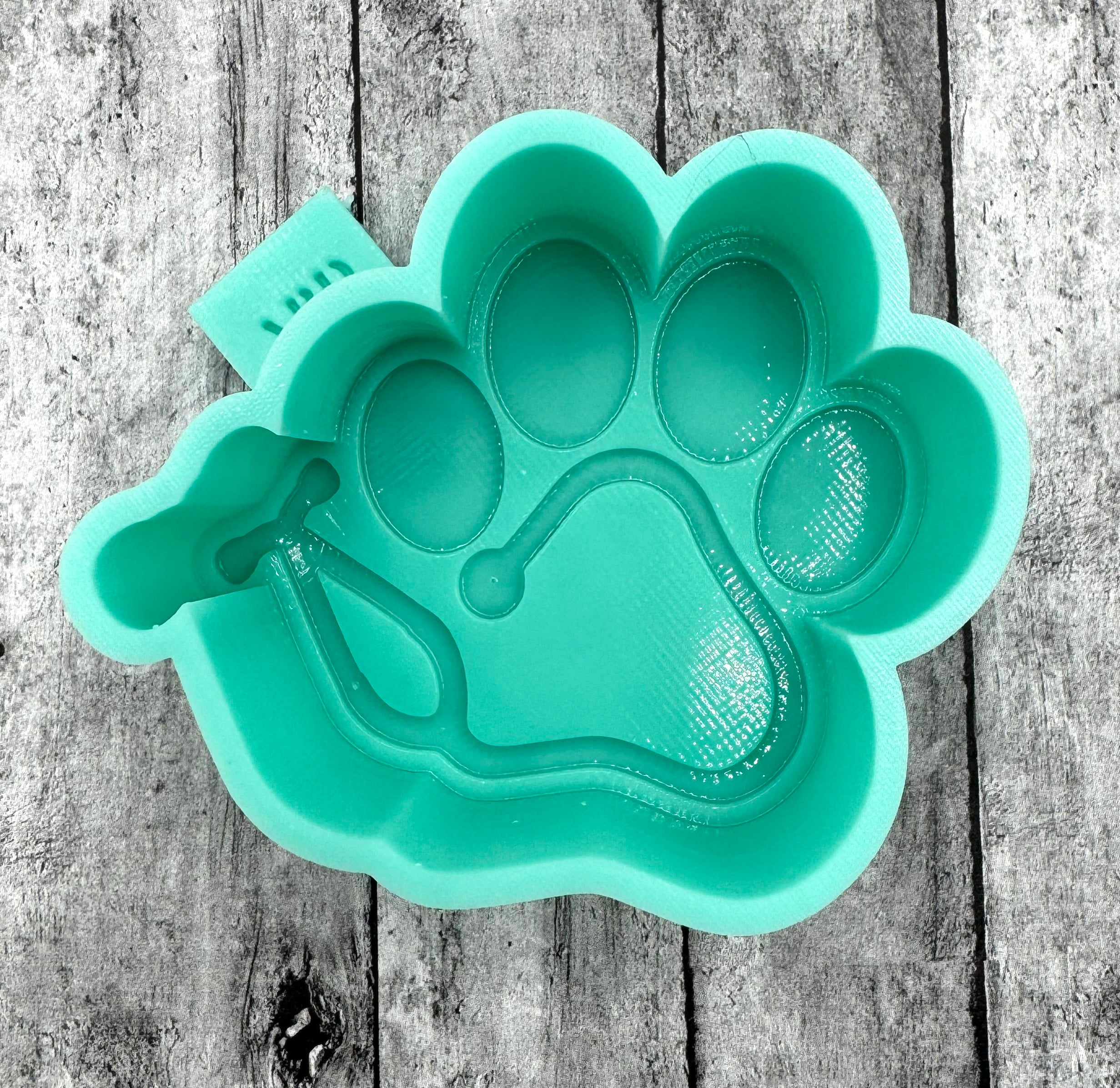 MINI Vet Dog Paw Silicone Mini Mold