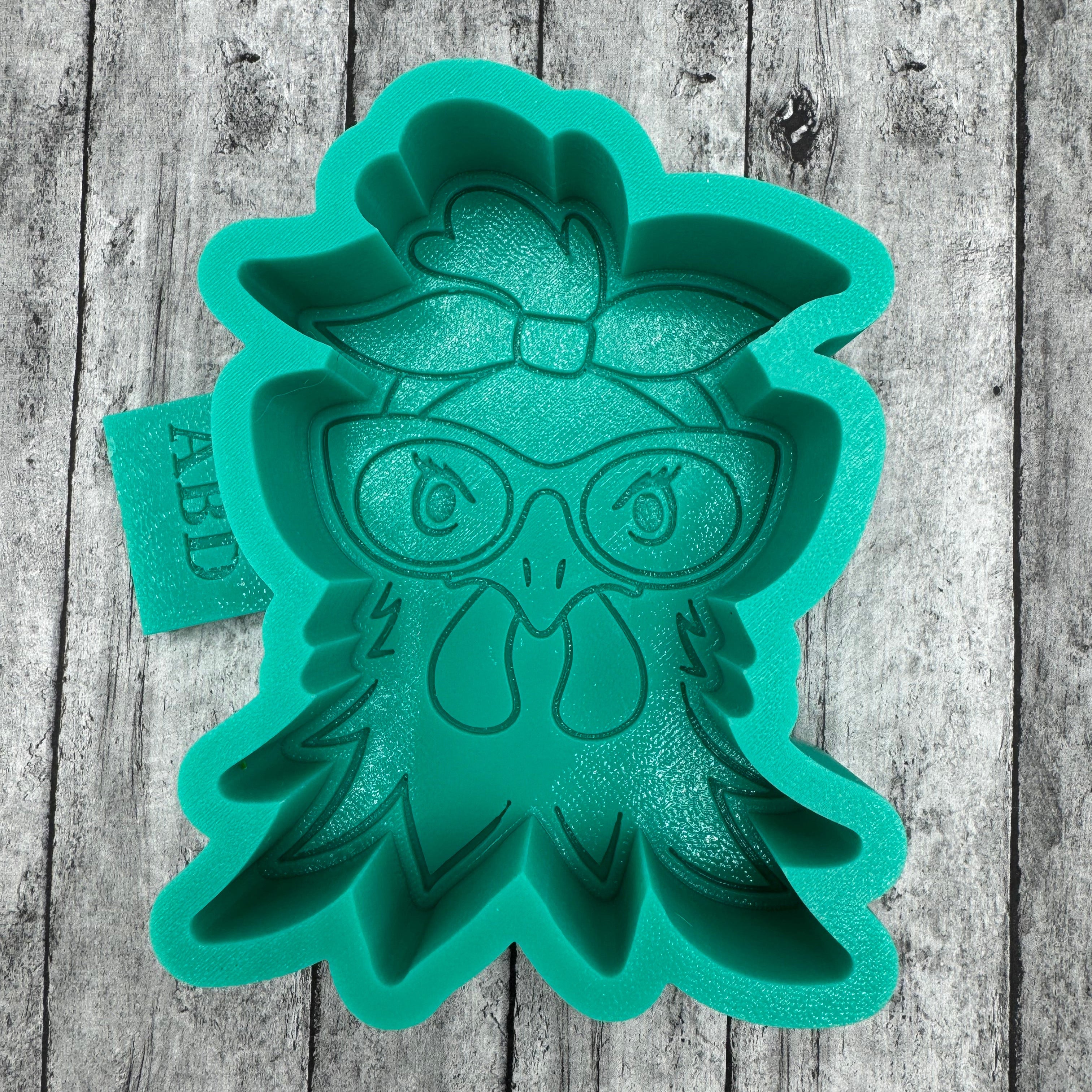 Chicken Head Freshie Silicone Mold