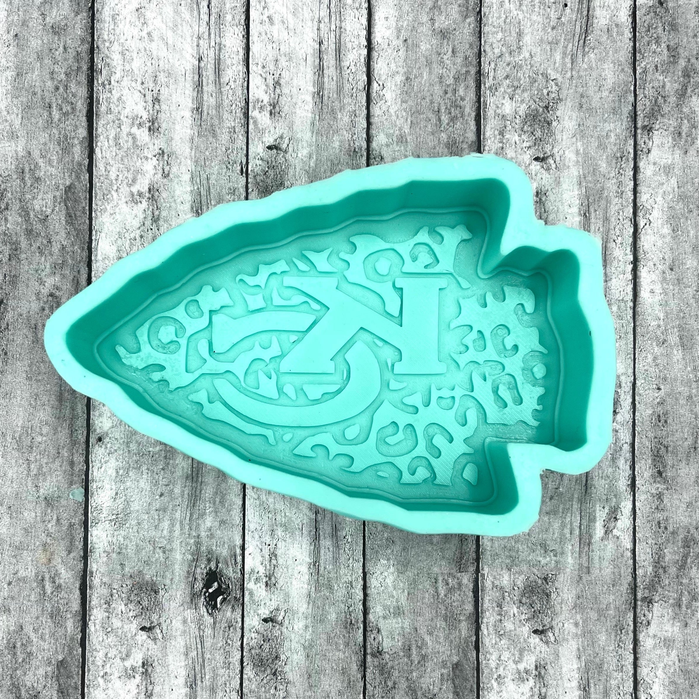 Arrowhead Leopard KC Freshie Silicone Mold